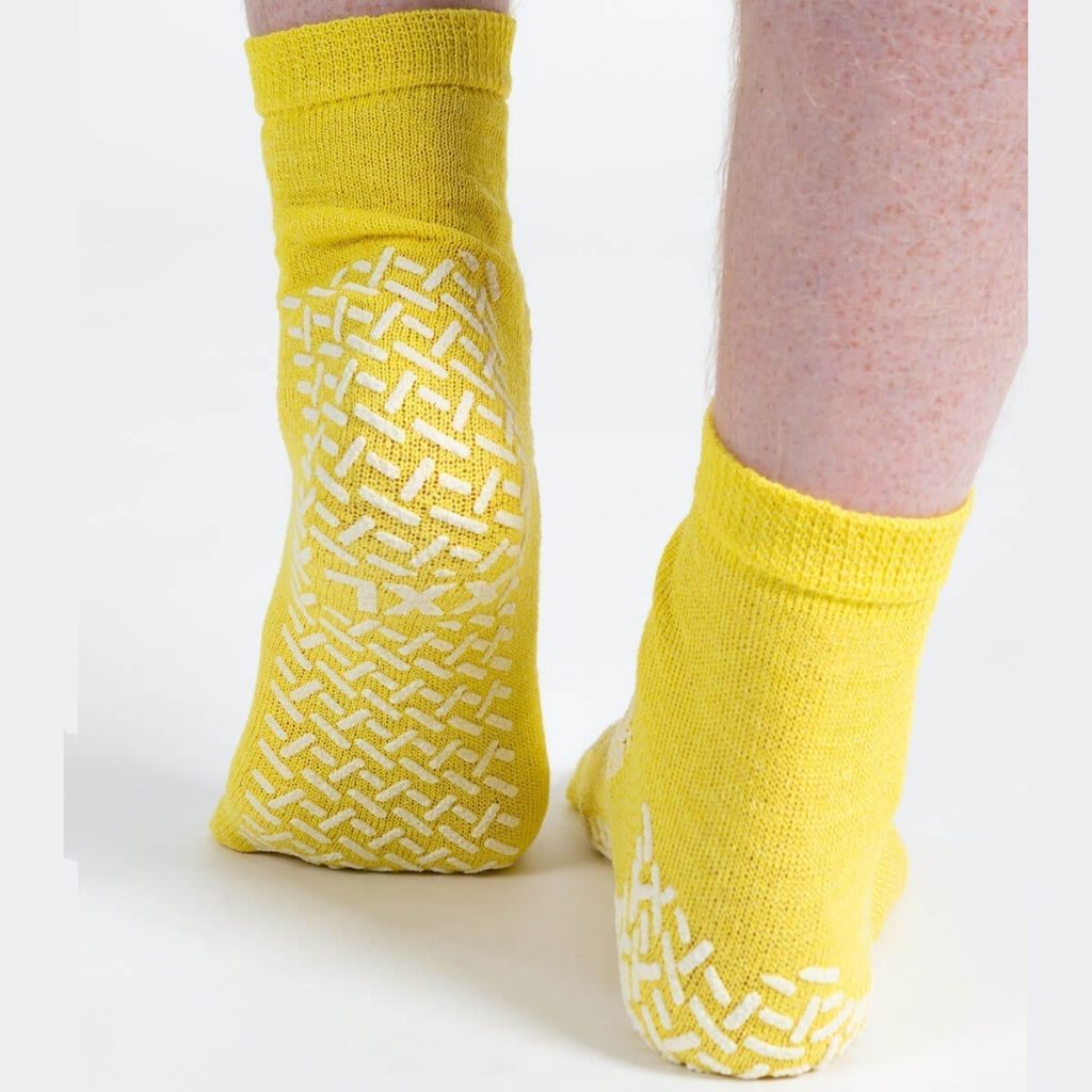 XL Non Slip Socks For The Elderly & Patients | Interweave