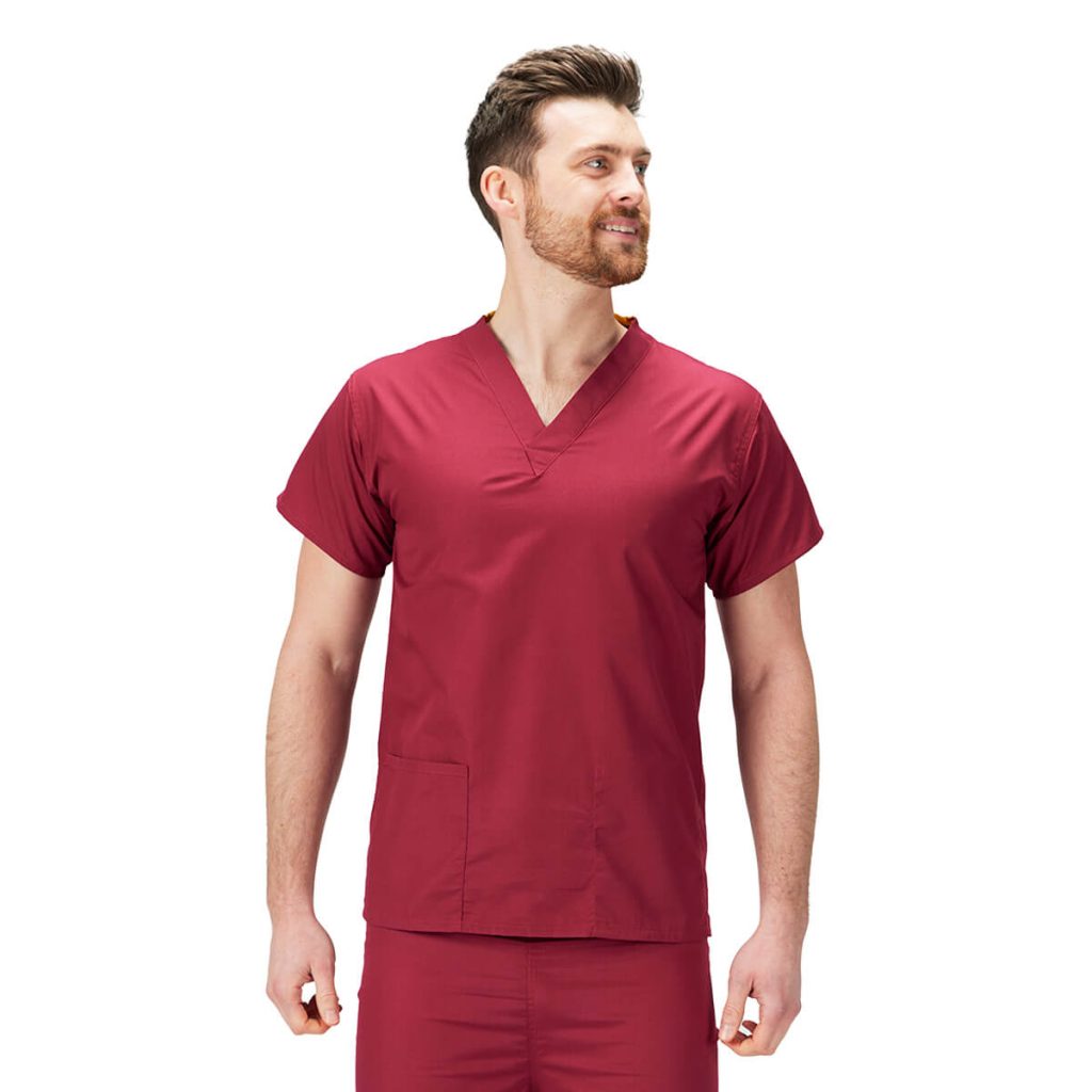 Raspberry Scrubs Tops | Scrub Suits | Interweave Healthcare