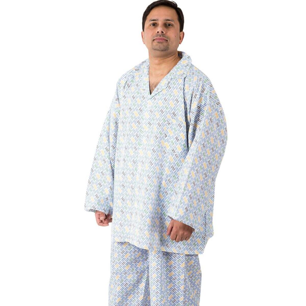 Hospital pyjamas | Hospital Pyjama Jacket | Interweave Healthcare