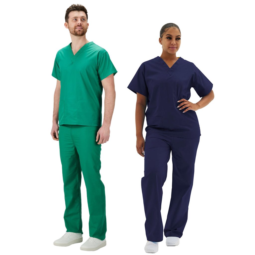 Hunter Green Scrubs Top | Interweave Healthcare UK